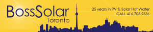 BOSS SOLAR | PV and Hot Water Solar Panels, Toronto ON